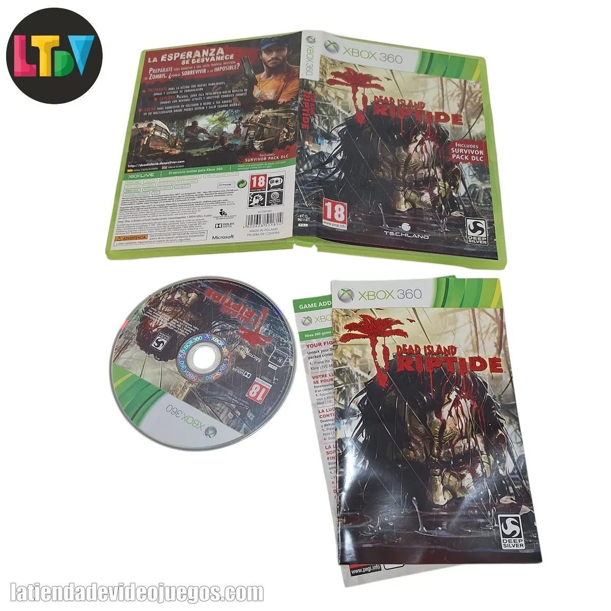 Comprar Dead Island Riptide Xbox 360 La Tienda De Videojuegos 👾