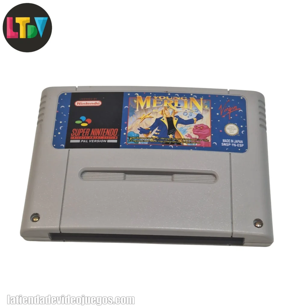 Comprar Young Merlin SNES La Tienda De Videojuegos 👾